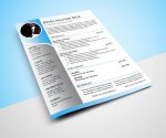 Modern Blue CV & Cover Letter – Samples • Templates • Get A Free CV